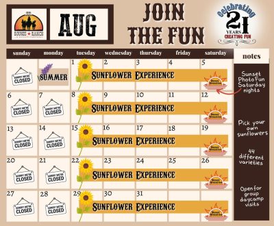 Calendar of Events - Rounds Ranch