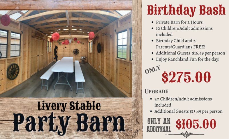 Birthday Parties – Rounds Ranch